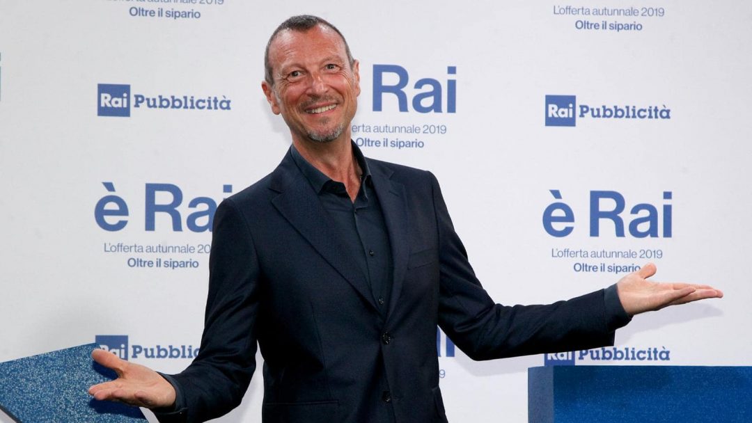 Sanremo 2020 - Amadeus direttore artistico e presentatore del Festival
